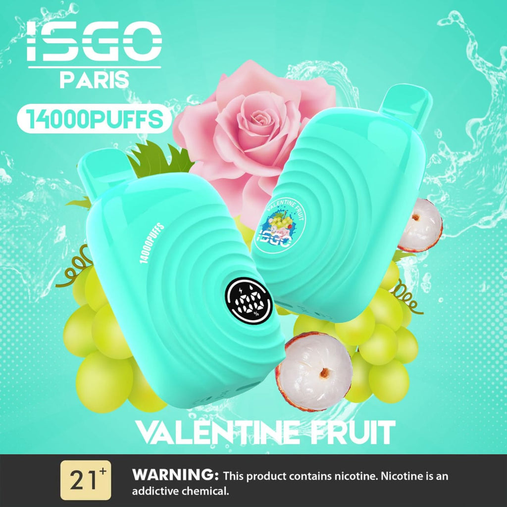 ISGO Paris 14000 Puffs Disposable Vape In DUBAI UAE